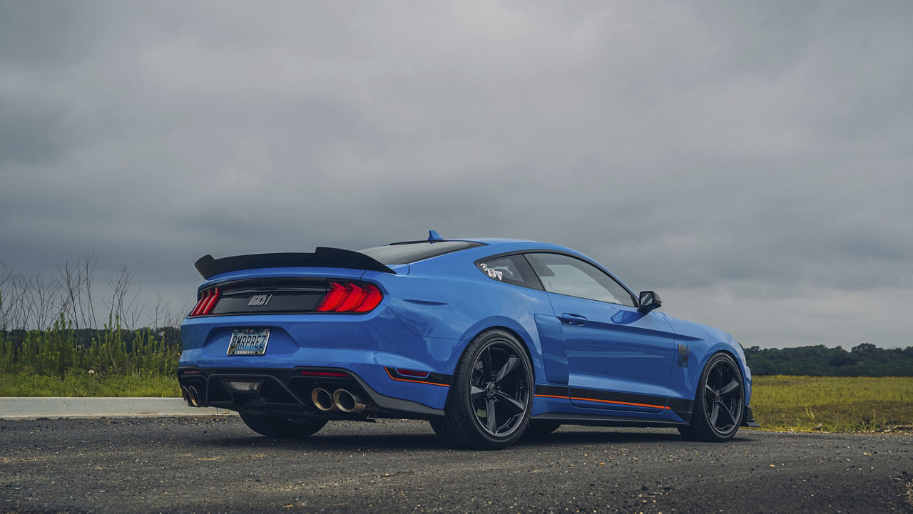 2023 Ford Mustang Mach1 - American Racing TTF - Black | Wheel Pros